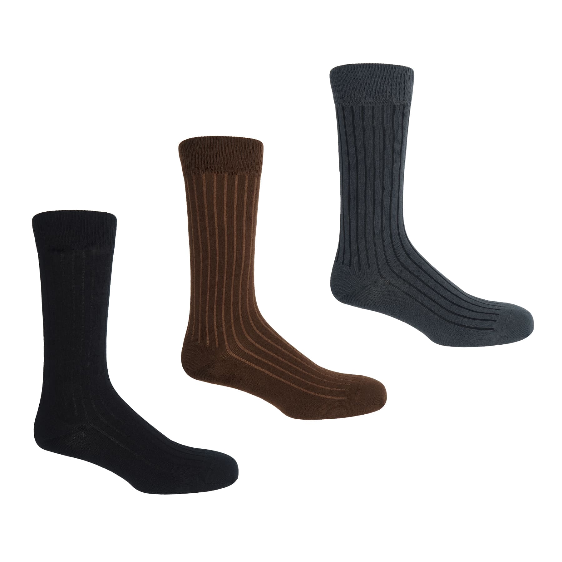 3 Pack Essential Men's Socks - Neutral – Peper Harow