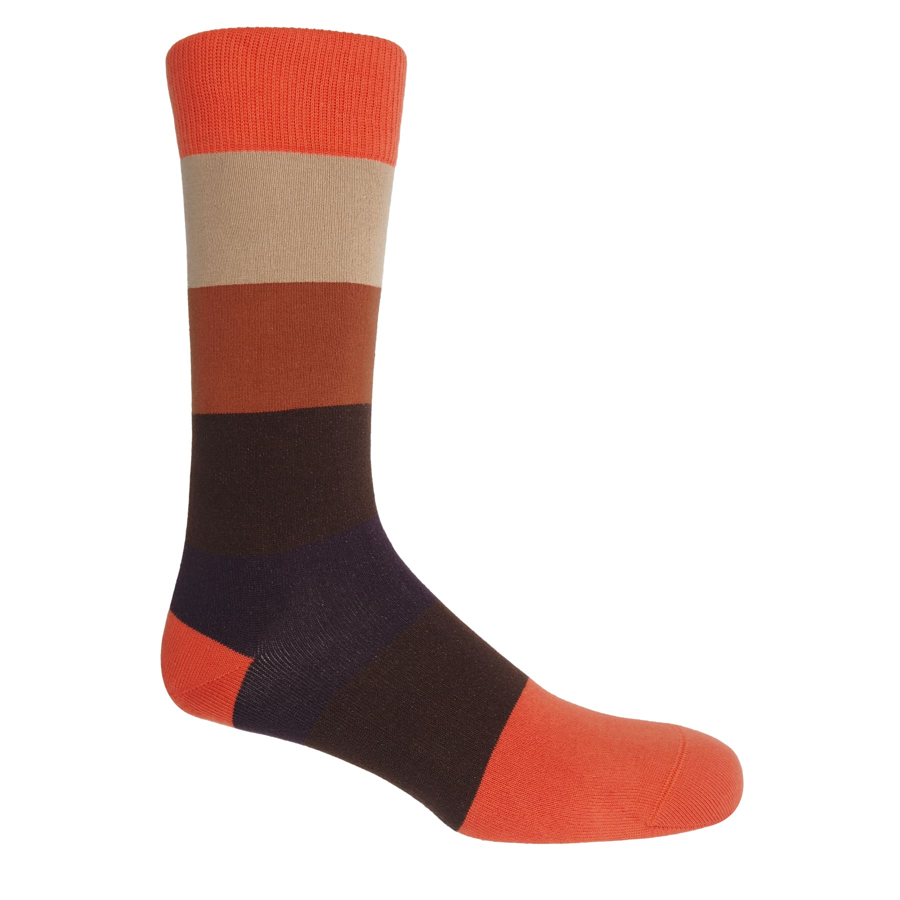 Block Stripe Men's Socks - Autumn – Peper Harow