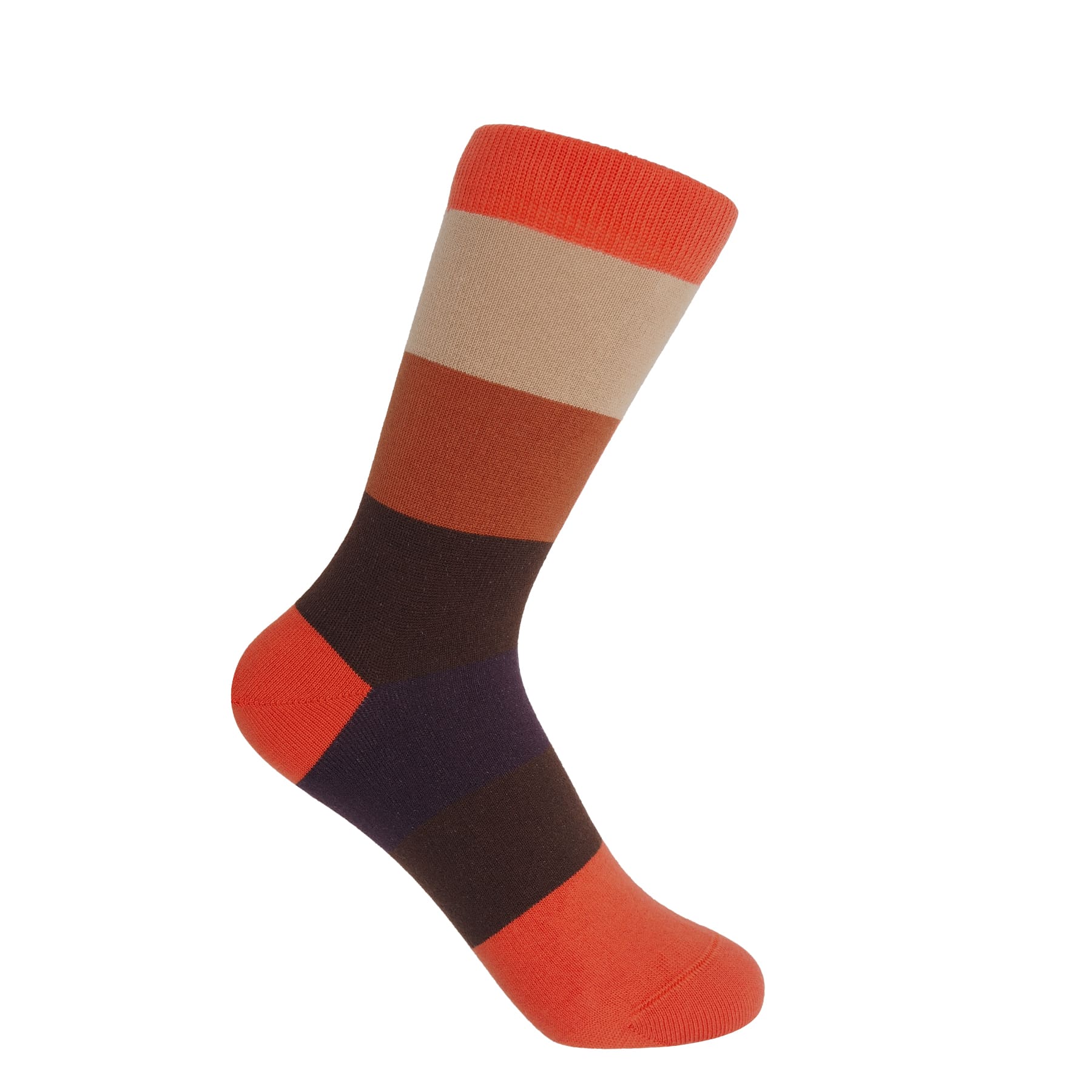Block Stripe Women's Socks - Autumn – Peper Harow